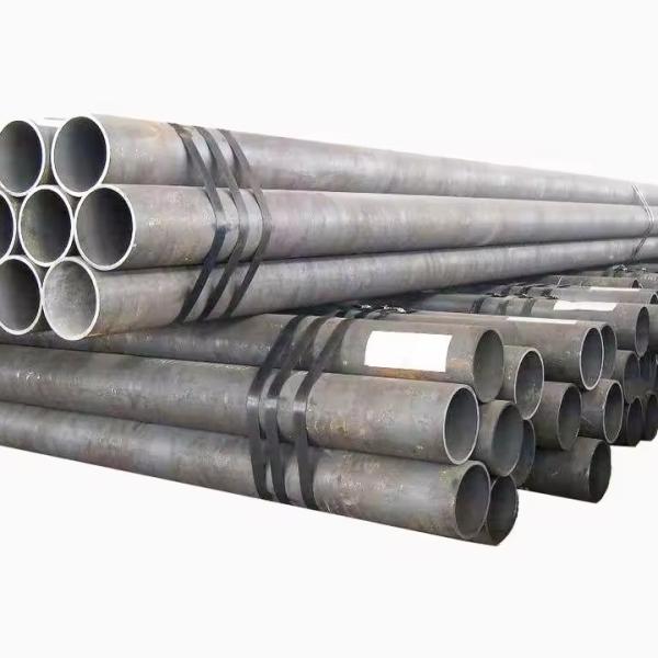 Quality 6m Length Slightly Oiled ERW Iron Pipe Carbon Steel Pipe for Welding for sale