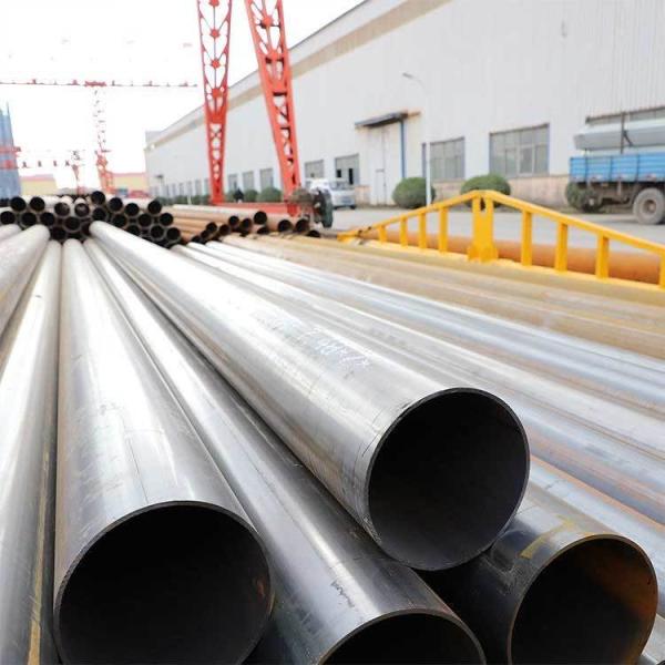 Quality 6m Length Slightly Oiled ERW Iron Pipe Carbon Steel Pipe for Welding for sale