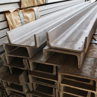 Chine Zhongyu épaisseur 2 mm 3 mm coût abordable léger 80 mm en acier doux Tailles de barres de canaux U avec tolérance ± 1% à vendre