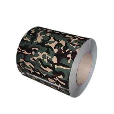 Quality Thickness 0.12-0.2mm DX51d RAL Color Camo Print Green Yellow Red Secondary PPGI for sale