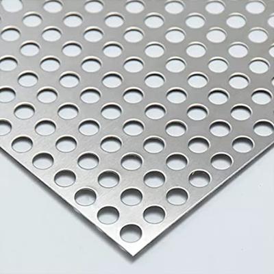 China 304 316L Decorative Punched Perforated Stainless Steel Sheets No.3 Surface Finish Flat Sheet for Stylish Decorations for sale