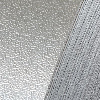 Cina Elegant texture Duplex Stainless Steel Embossed Sheets per design d'interni personalizzato Serie 200/400 Larghezza personalizzata in vendita