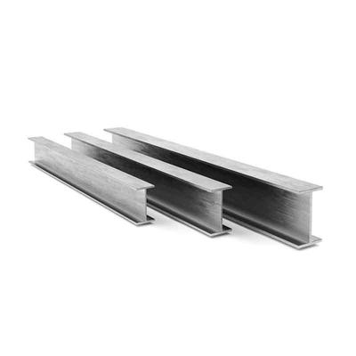China Q235B Grade Carbon Steel H-Beams JIS Standard Zinc-Coated H-Beam for Cutting Bending Welding Flange Width 100mm-300mm for sale