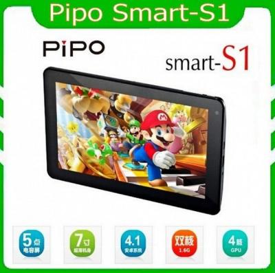 China The cheapset PiPo Smart S1 7 inch 8GB RK3066 1.6Ghz Dual Core Android 4.1 Tablet PC for sale