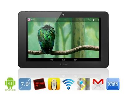 China 7inch Ainol NOVO7 Crystal Android 4.1 tablet pc Amlogic Meson6 Dual Core 8GB ROM WIFI for sale