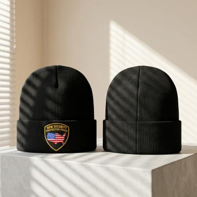 China 100% Acrylic Custom Beanie Hat Extra Warm Winter Cap OEM Logo for sale