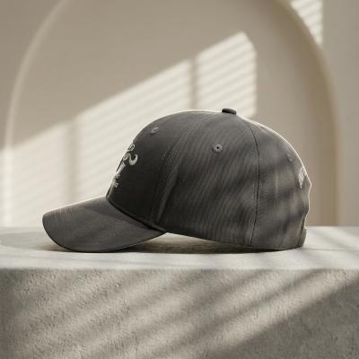 China Corduroy Crown Embroidery Baseball Cap Ribbed Texture Custom Logo Stitching Detail Cap for sale