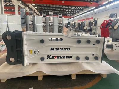 China KS320 Top Type Rock Hydraulische Breaker Machine 155mm Slijpdiameter for sale
