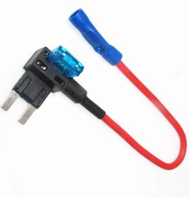 Cina Carburante per auto Mini Blade Fuse Add-A-Circuit Fuse Tap Adapter 12V in vendita