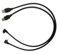 China Cable Electrical Harness Wire With 90 Degree Angle Mini USB Port for sale