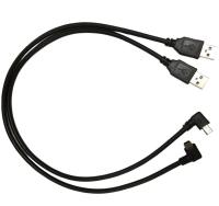 China Cable Electrical Harness Wire With 90 Degree Angle Mini USB Port for sale