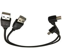 China Cable Electrical Harness Wire With 90 Degree Angle Mini USB Port for sale