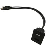 China FCC Electrical Cable Harness Aux Car Dash Mount Cable Car USB for sale