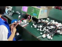 White Black UL Certified Custom Wire Harness with 22AWG Temperature Range -20ºC-85ºC 300V