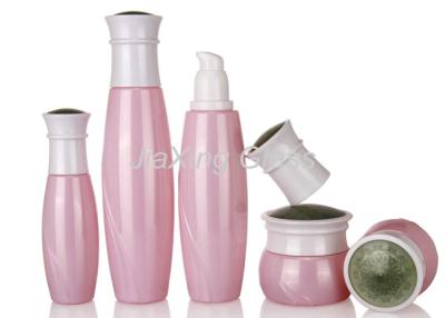 China Screen Printing / Coating Cosmetic Glass Jar 30g 50g Cosmetic Packaging factory