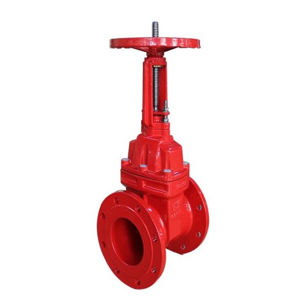 Quality Flange End OS&Y Fire Fighting Resilient Seal Gate Valve for sale