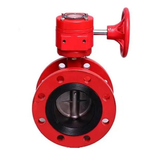 Quality Fire Fighting Flange Butterfly Valve for sale