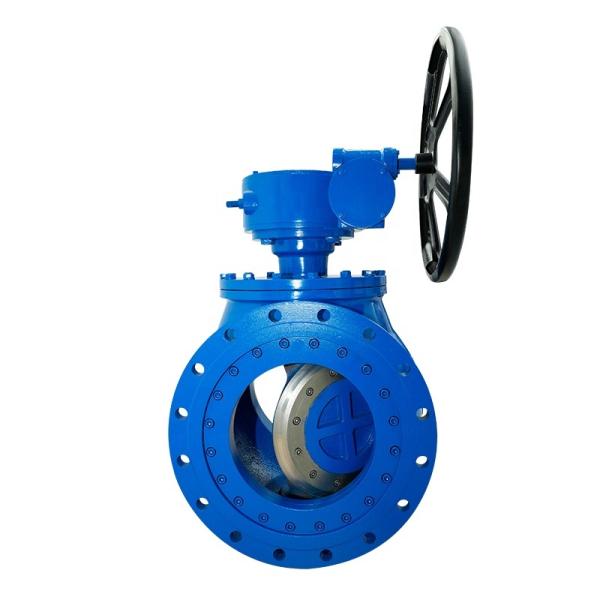 Quality China 4 Inch Top Mounted Flange Eccentric High Pressure Half Ball Check Valve for sale
