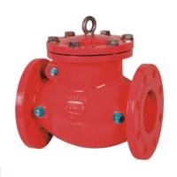 China Flange End Fire Fighting Swing Check Valve for sale