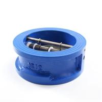 Quality Wafer Dou Disc Axial Check Valve 4 in Stainless Steel Check Valve for sale