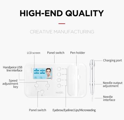 China Navulbare Elektrische Digitale PMU-Machine voor Wenkbrauwtatoegering Te koop
