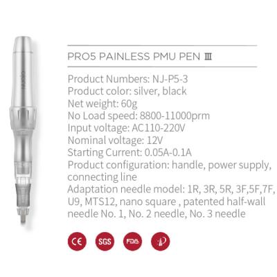中国 PMU Handpiece機械唇の眉毛MTSの入れ墨のペンのキット 販売のため
