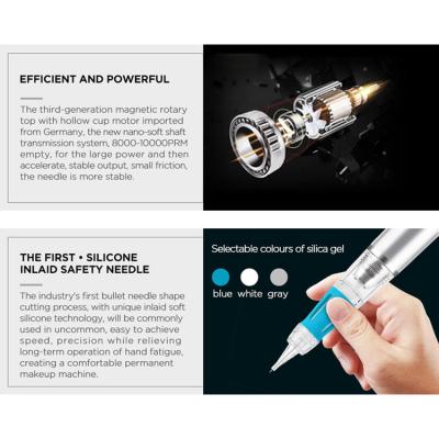 Cina macchina permanente Micoblading Handpiece Pen For Eyebrows Tattoo di trucco 220V in vendita