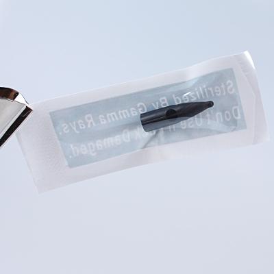中国 使い捨て可能な入れ墨の付属品の黒い針は日光/ローズ金機械のためにヒント 販売のため