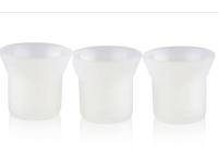 China Eco Plastic Permanent Makeup Tools PMU Accessory Microblading Pigment Sponge Cup for sale