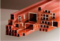 China TP2 Rectangular Copper Pipe 1 Meter Square 10 Mil Insulated for sale