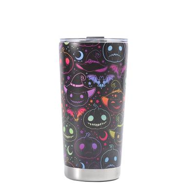 Cina Coppa regalo 20oz Coppa termica per auto con disegno di Halloween 304 in acciaio inossidabile stampato in 3D in vendita