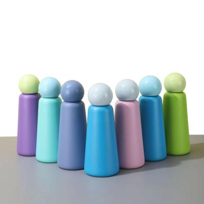 China Kleurrijke 350 ml/500 ml aangepaste roestvrij staal geïsoleerde beker lekkagebestendige dubbele wand Te koop