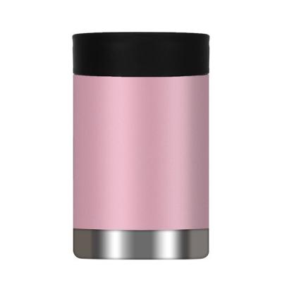 Cina 12 oz doppia parete 304 in acciaio inossidabile lattina di raffreddamento aspirapolvere isolante birra termica lattina migliore in vendita