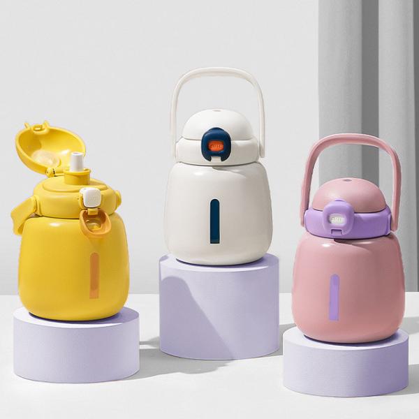 Quality Custom Stainless Steel Insulated Water Bottle for School Kids 450ml Capacity for sale