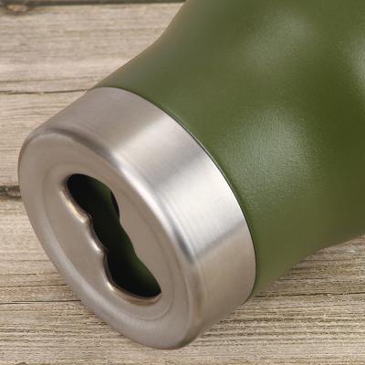 Cina Eco-friendly 14oz Capacità Universal Double Wall Isolato Acciaio Inossidabile Birra Cooler in vendita