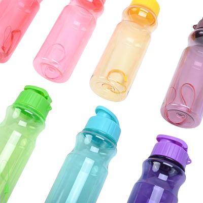 China Garrafas de água potável de PET de 500 ml, unisex, com logotipo personalizado e fornecimento de amostra à venda