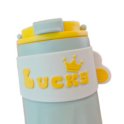 China Roestvrij staal cartoon sportfles 420 ml Lucky Coffee Mug Vacuum geïsoleerde thermos Te koop