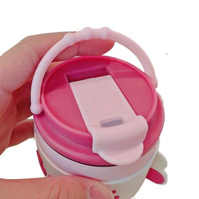 China Roestvrij staal cartoon sportfles 420 ml Lucky Coffee Mug Vacuum geïsoleerde thermos Te koop