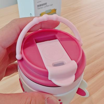 China 304 roestvrij staal vacuümgeïsoleerde dagelijkse thermos met heftouw en draagbaar ontwerp Te koop
