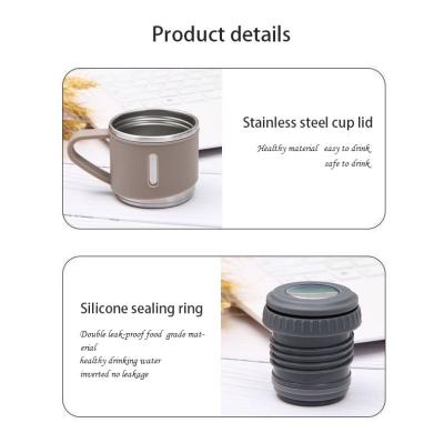 Cina Tipo metallico Acciaio inossidabile Business Isolato Bottiglia d'acqua 500ml Bottina di tazza di tazza a vuoto in vendita