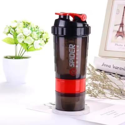 China BPA Free Protein Gym Plastic Spice Water Empty Glitter Shaker Bottle Cup with Mixer for sale