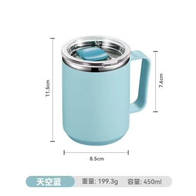Cina Una tazza di caffè in acciaio inossidabile a doppia parete e isolante in vendita
