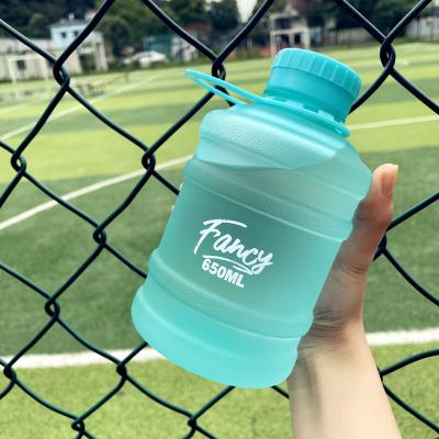 Cina 650 ml Mini Bottiglia d'acqua in plastica per bottiglie sportive eco-friendly Acqua bollente in vendita