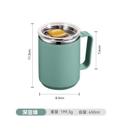 Cina 450 ml di acciaio inossidabile a doppia parete idraulico isolante per viaggi termici con maniglia personalizzata in vendita