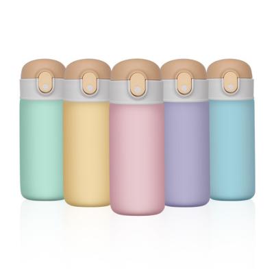 China 16oz Leakproof Children Flask Fashionable Style Sports Insulated Water Bottle with Straw for sale