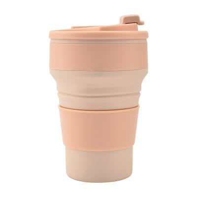 Cina Logo personalizzato Acceptabile Tazza da viaggio in silicone Ideale per viaggi e attività all'aria aperta in vendita