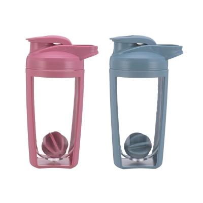 Cina Rivestimento anticorrosione dotato di 650 ml di bottiglia di plastica per la palestra sportiva proteica in vendita