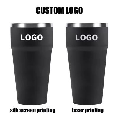 Cina Logo personalizzato Acceptabile in stile americano Acciaio inossidabile Tumbler Cup 16oz per tazza di vino in vendita