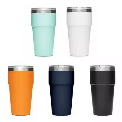 Cina Logo personalizzato Acceptabile in stile americano Acciaio inossidabile Tumbler Cup 16oz per tazza di vino in vendita