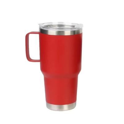 Chine Meilleur vendeur double paroi en acier inoxydable 30oz Tumbler Portable isolation tasse de voyage à vendre